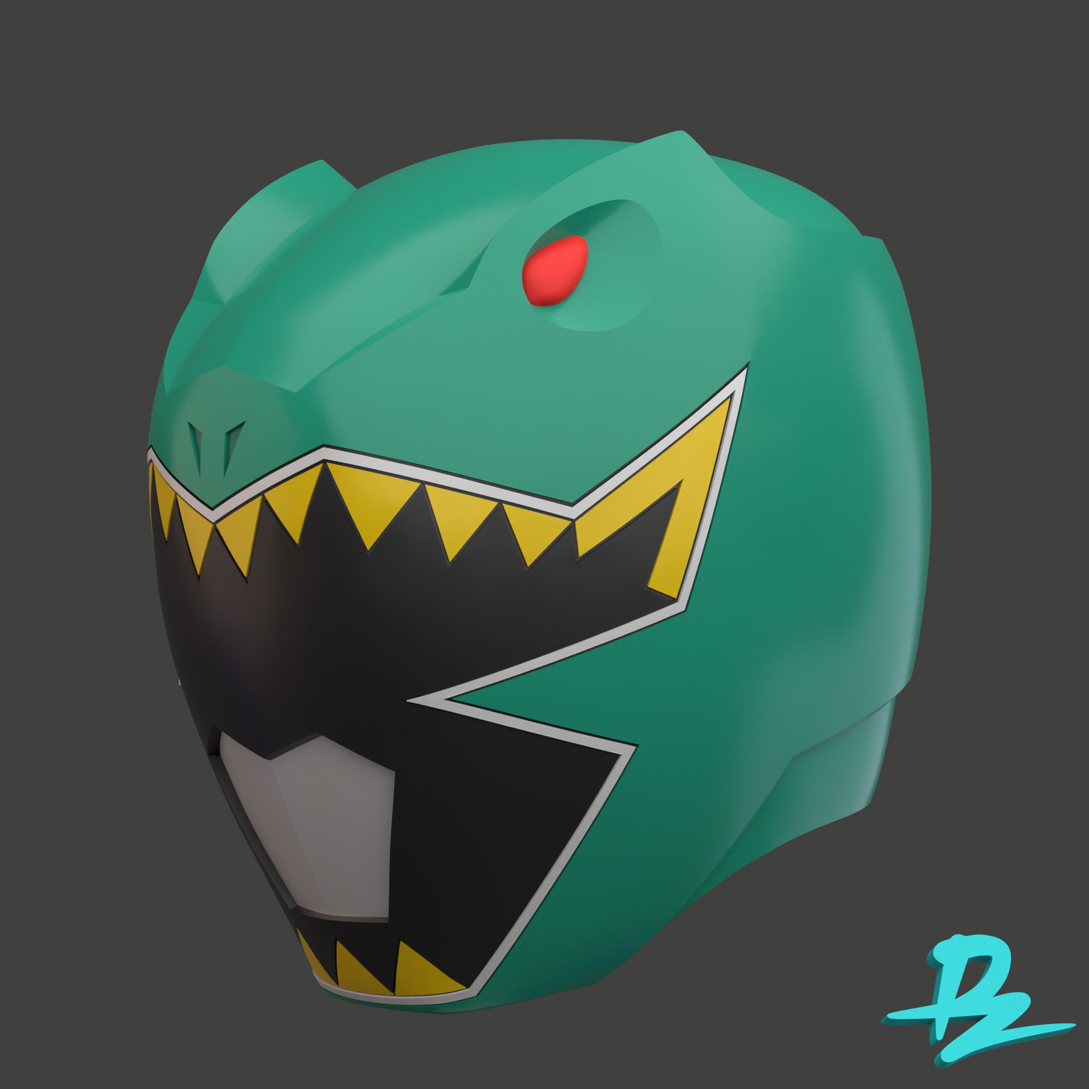 Kyoryu Sentai Zyuranger Green - Etsy