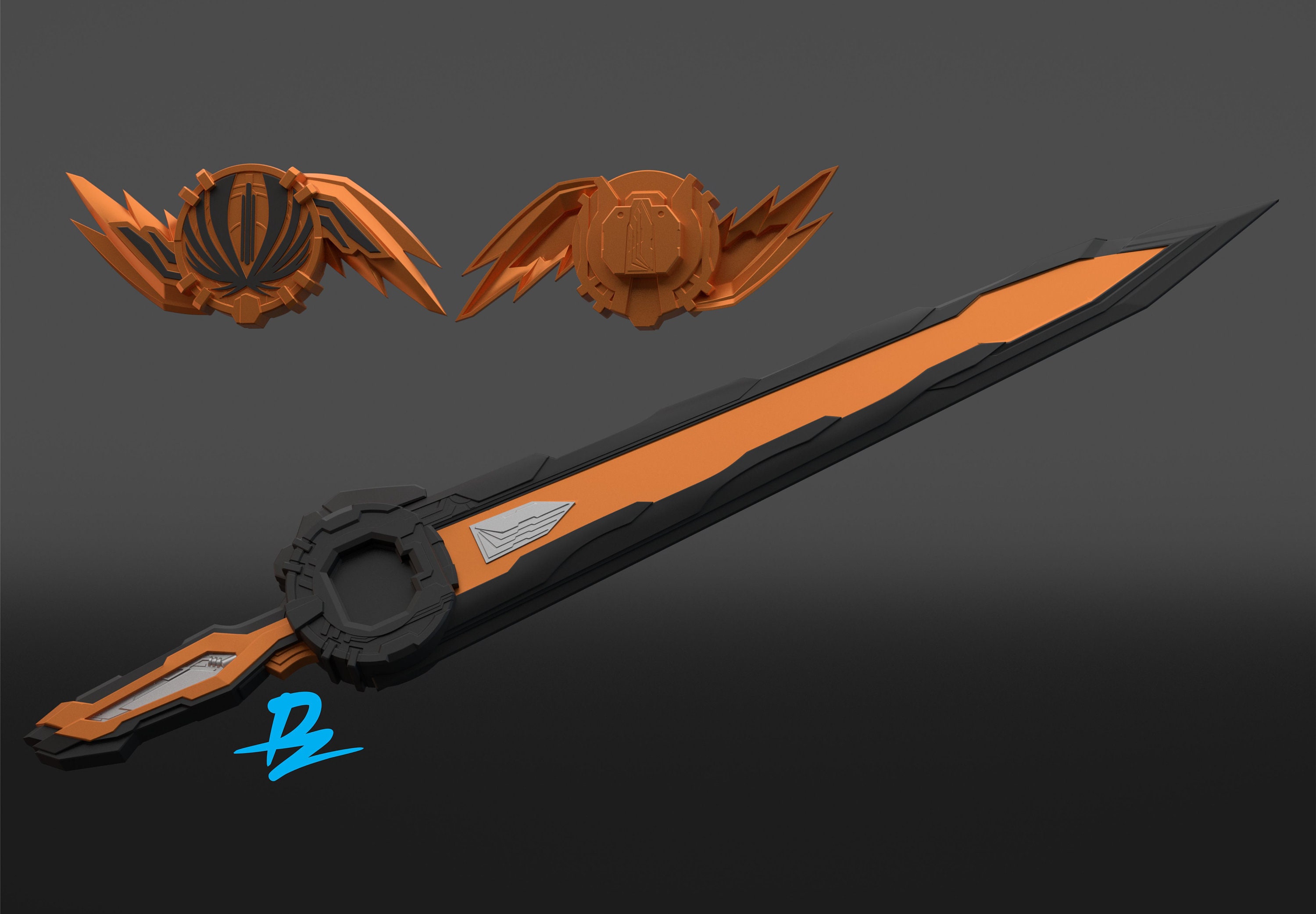 Sword Kamen Rider Bacht - Etsy