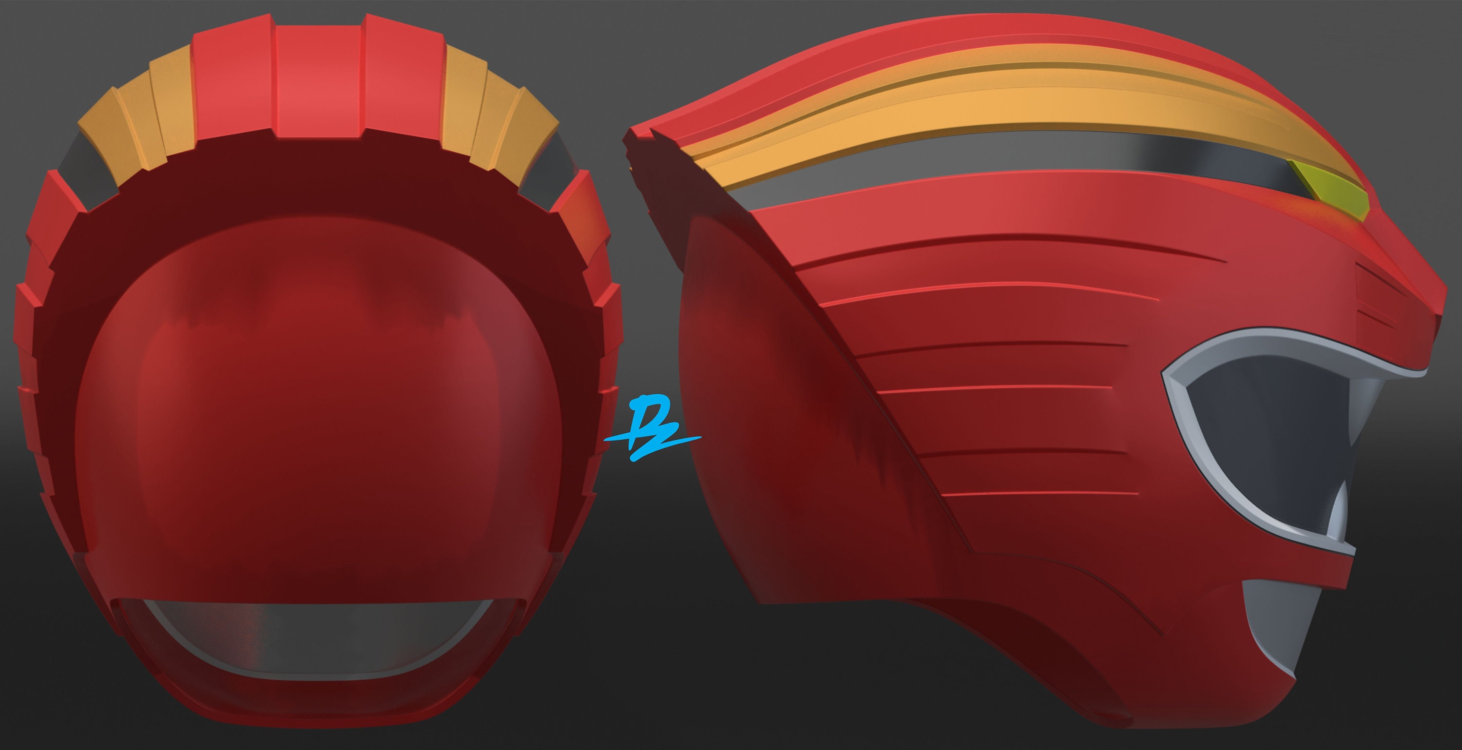 Gaoranger Gao Red - Etsy