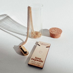 The Capsule Necklace | Seed Capsule | Love Capsule | Wish Capsule ...
