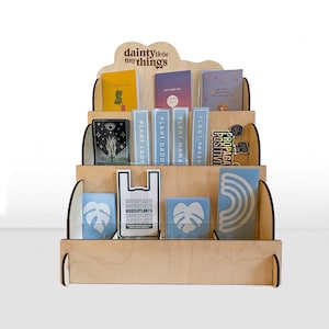 3 Tier Sticker Cloud POS Display Stand (no Logo) - Etsy