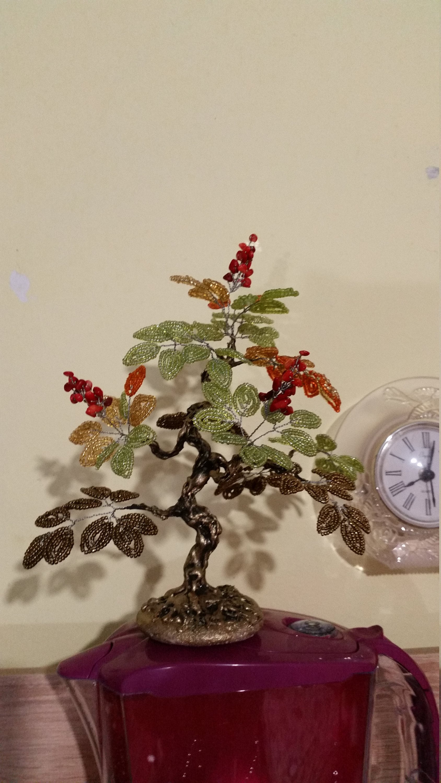 Gemstone Tree Coral Tree Bead Tree Love Gift Woman Gift Home | Etsy