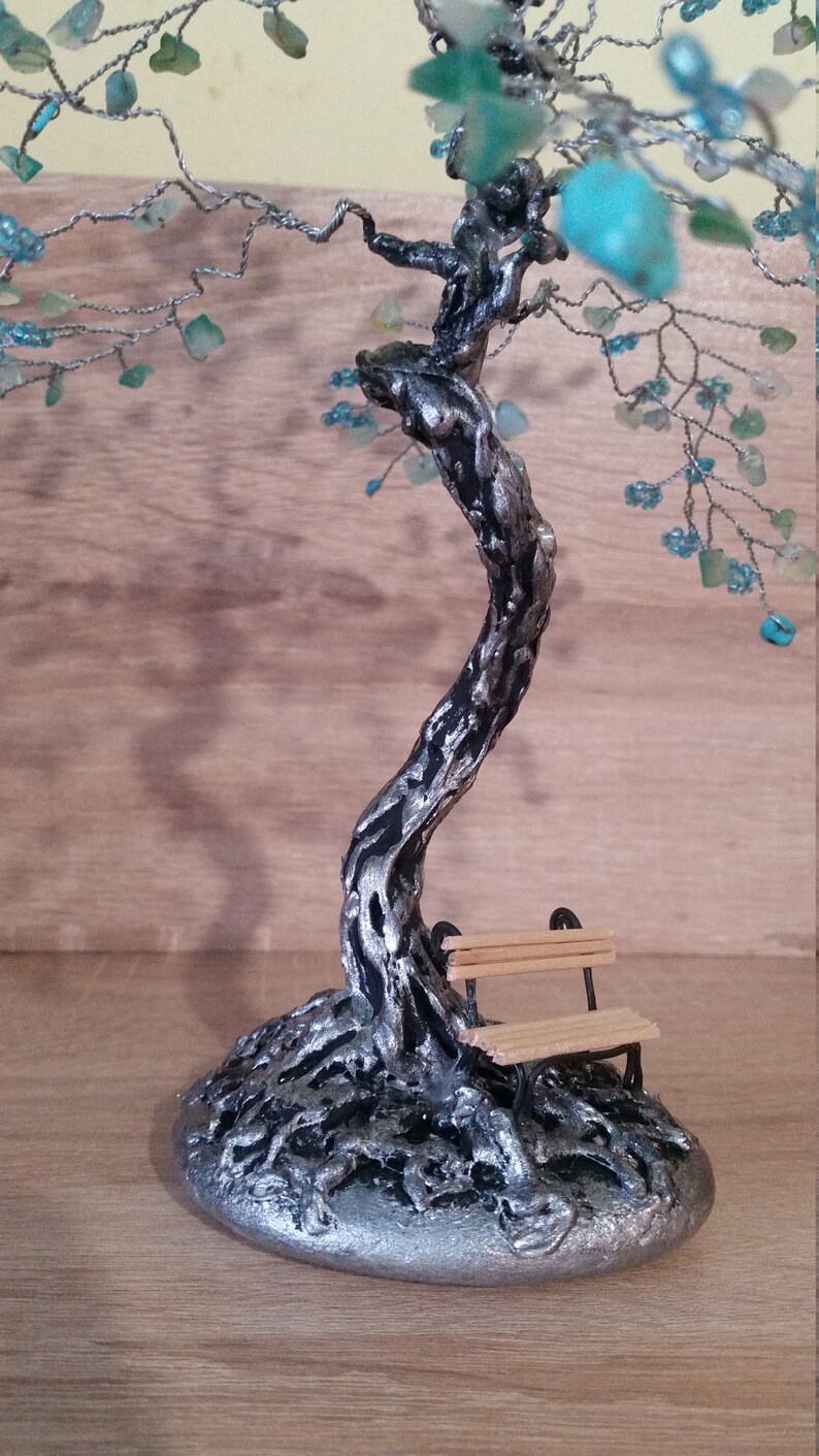 Magic Tree Gemstone Tree of Life Crystal Tree Birthday Gift Feng Shui ...