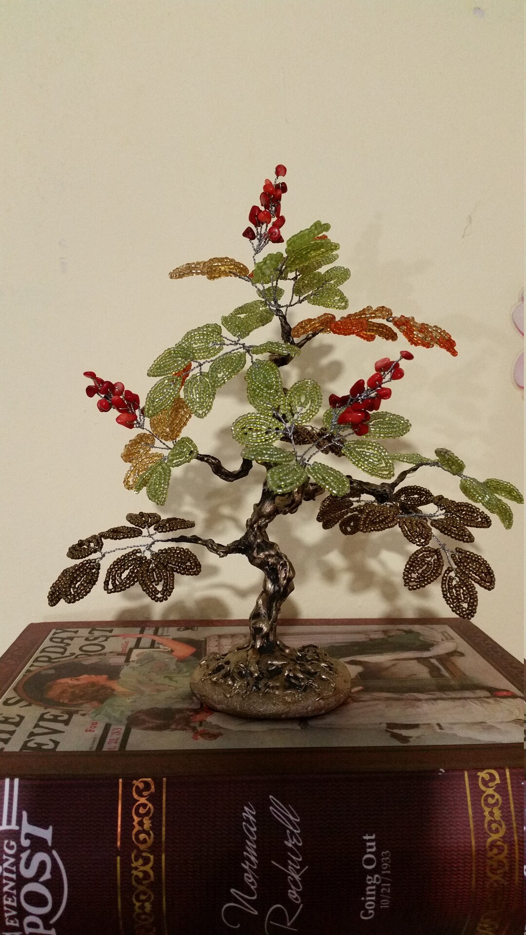 Gemstone Tree Coral Tree Bead Tree Love Gift Woman Gift Home Decor Feng ...