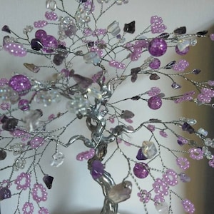 Gemstone Tree of Love Amethyst Tree Opalite Tree Bead Tree Wire ...