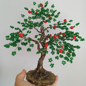 Beaded Tree of Life,chrismas Tree,beautiful Tree Sculpture,birthday ...