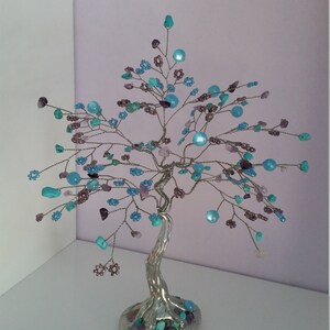 Gemstone Tree Turquoise Tree Amethyst Tree Boutique Gift - Etsy