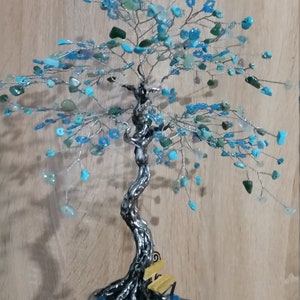 Magic Tree Gemstone Tree of Life Crystal Tree Birthday Gift Feng Shui ...