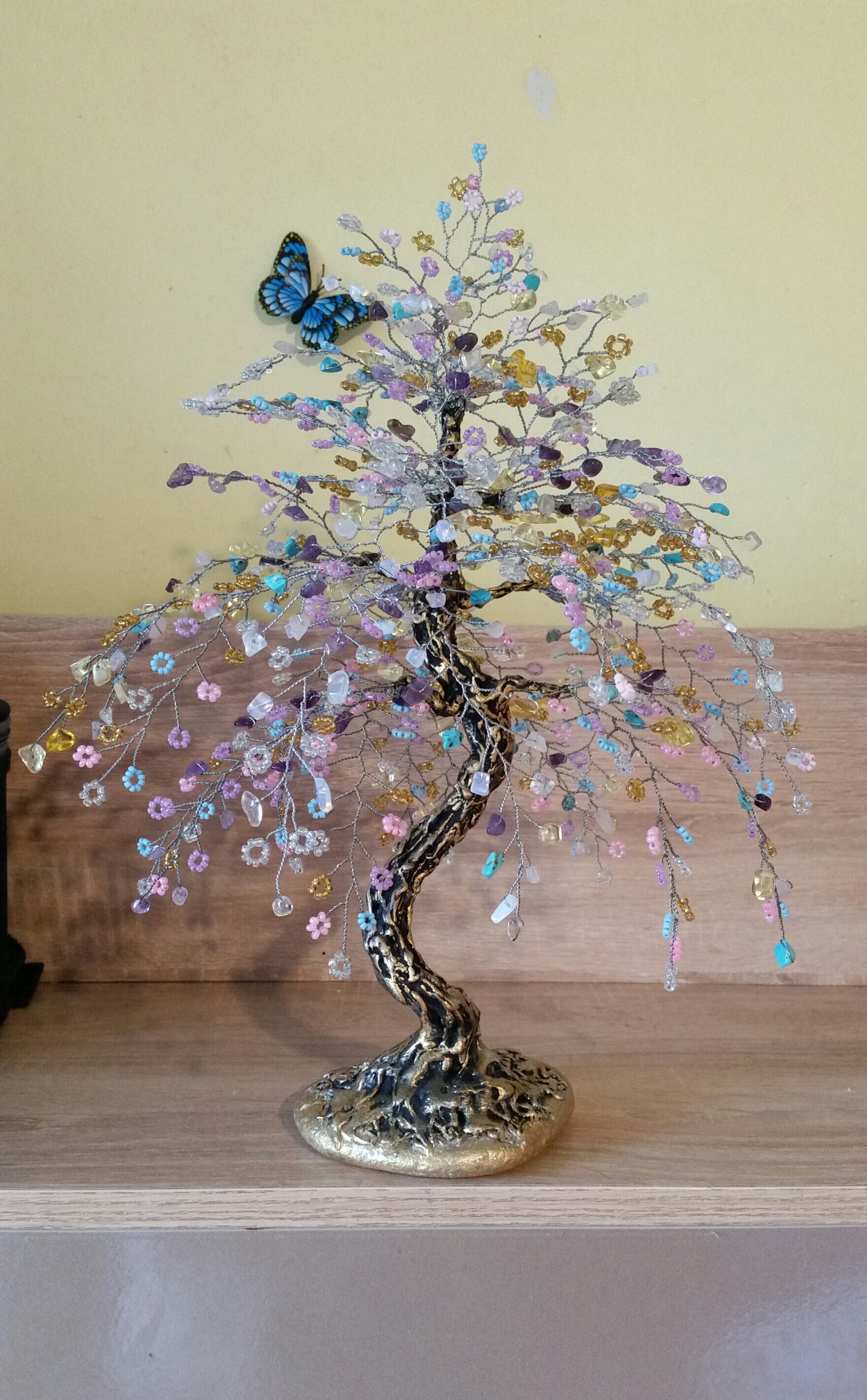 Gemstone Tree of Life Turquoise Tree Amethyst Tree Citrine - Etsy Canada