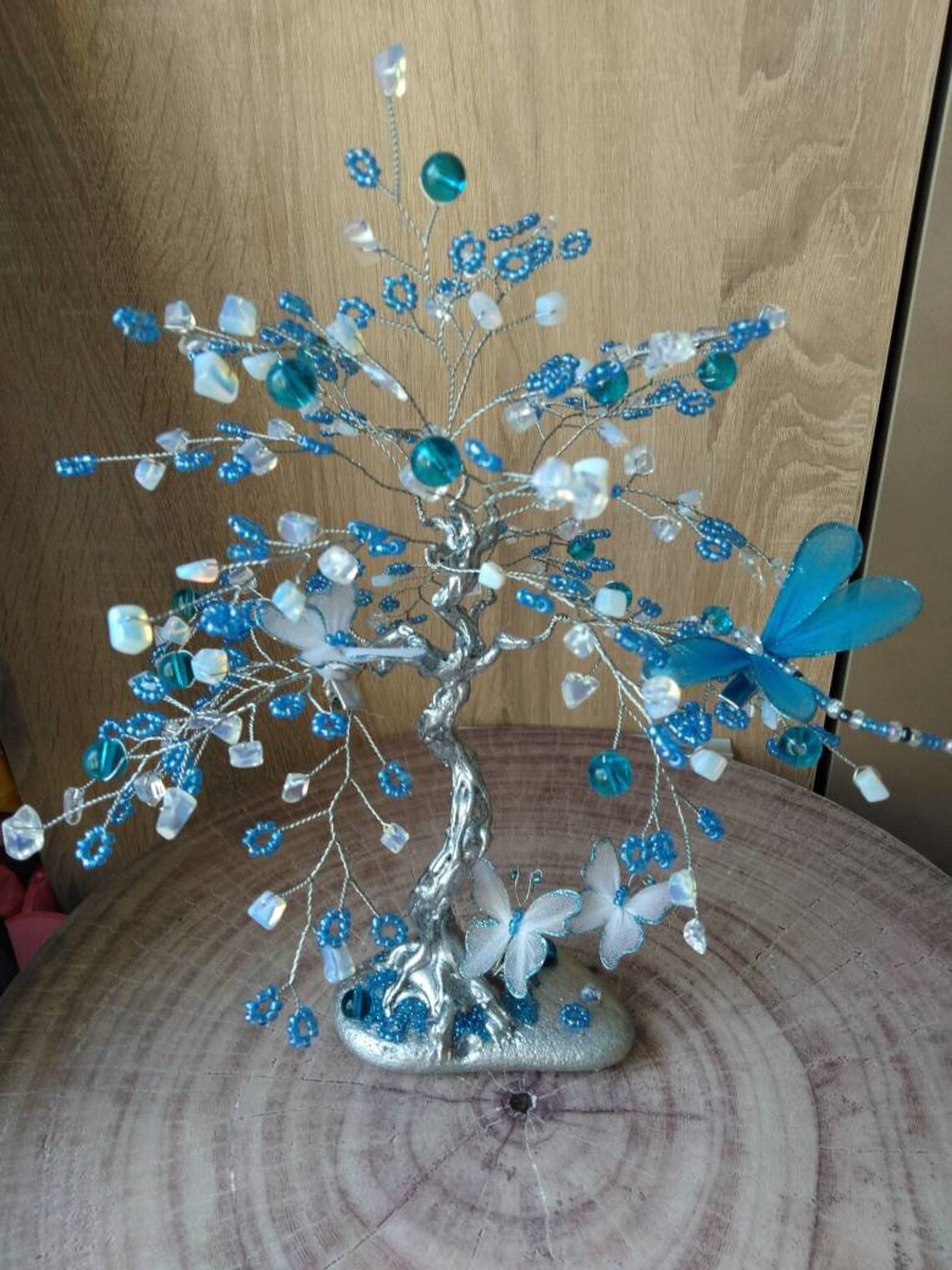 Decorative Gemstone Tree,magic Tree,birthday Gift,moonstone Tree - Etsy