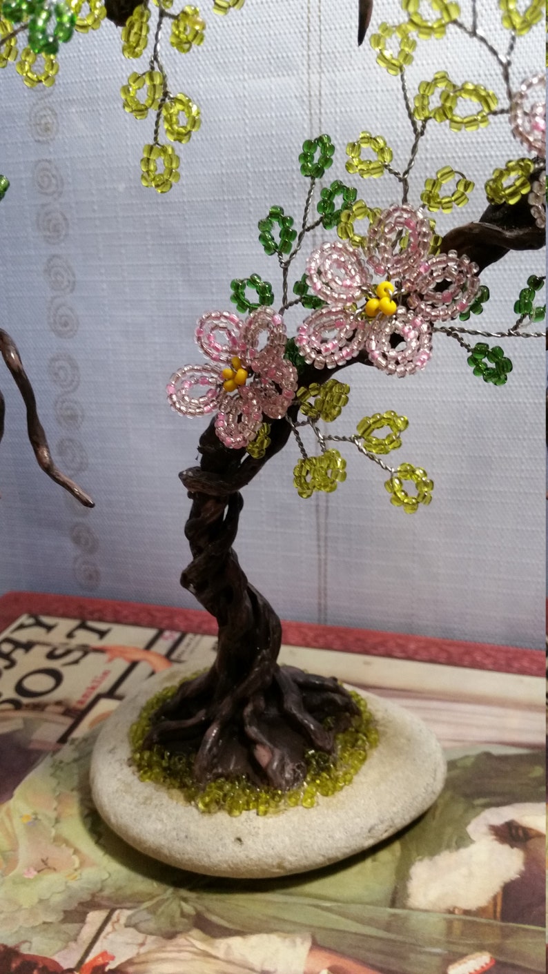 Handmade Tree Heart Tree Bead Tree Home Decor Love Gift - Etsy