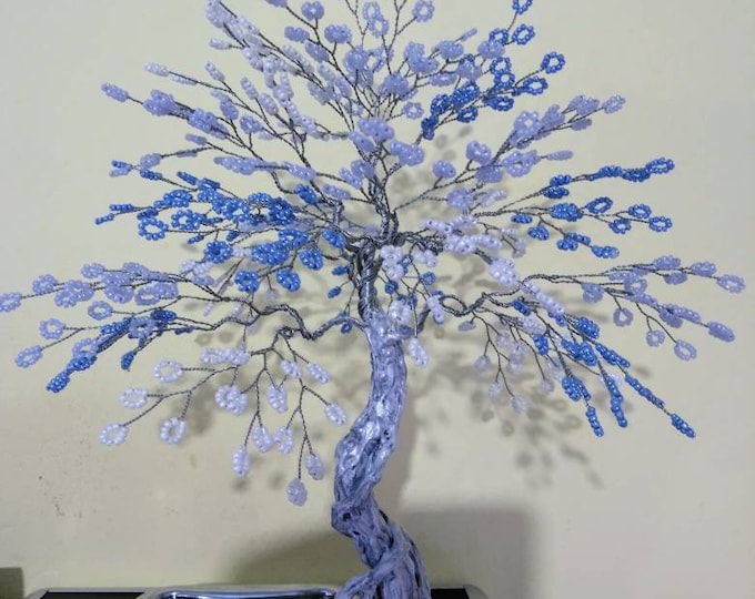 Big Tree Sculpture,beaded Tree of Life,birthday Gift,anniversary Gift ...