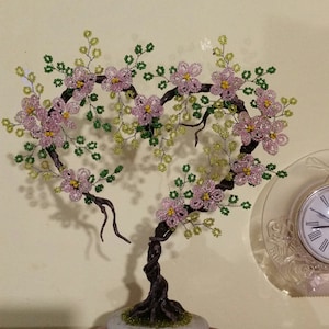 Handmade Tree Heart Tree Bead Tree Home Decor Love Gift - Etsy