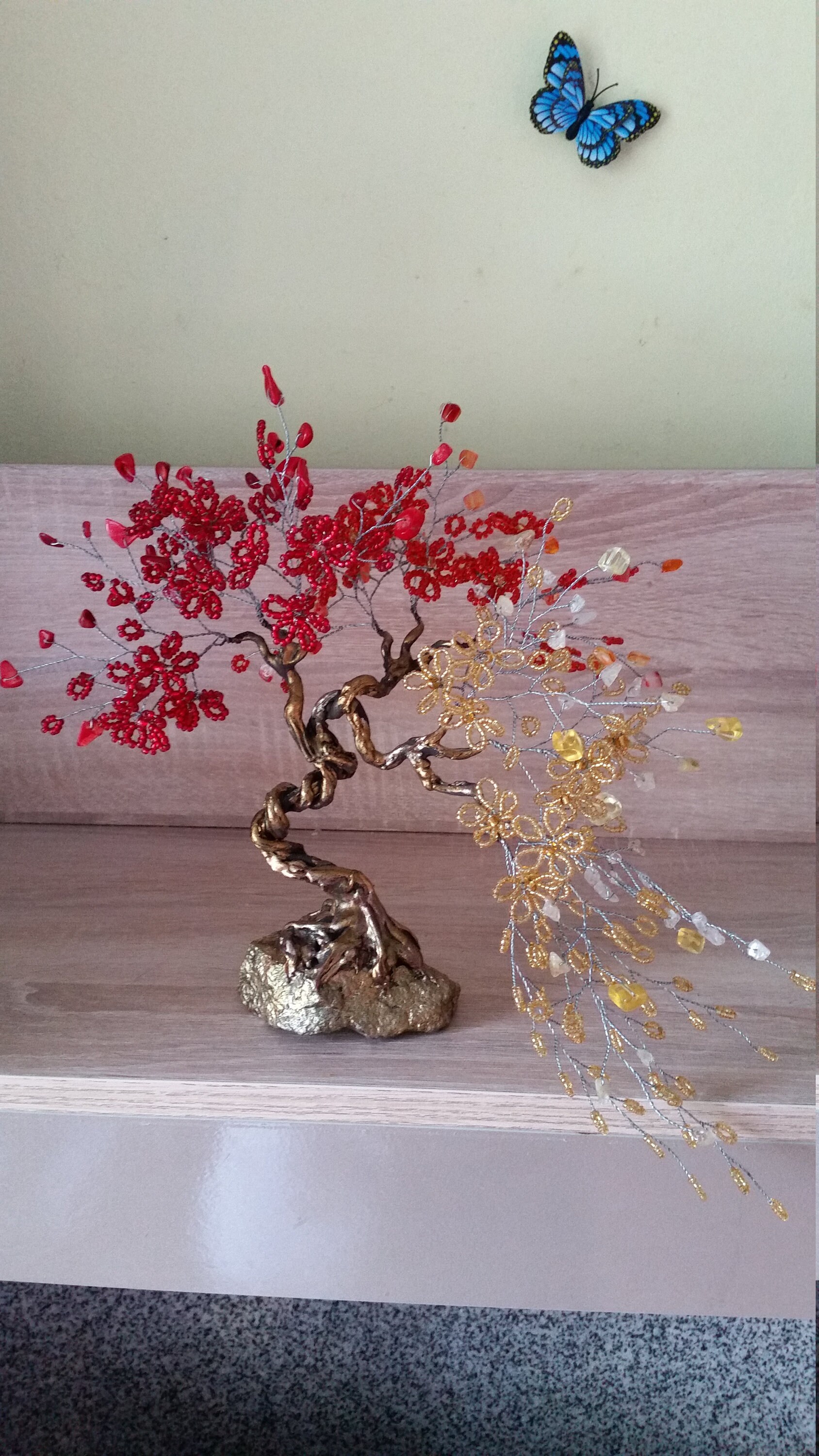 Gemstone Tree,magic Tree,bonsai Tree,feng Shui Tree,citrine Tree ...