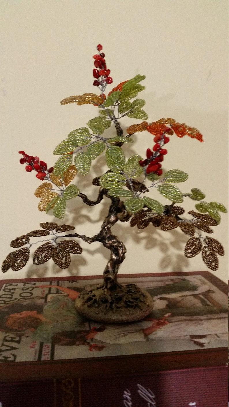 Gemstone Tree Coral Tree Bead Tree Love Gift Woman Gift Home - Etsy