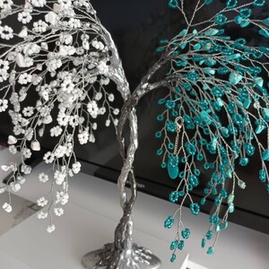 Weeping Willow-angel Wings,big Tree Sculpture,turquoise Tree of Love ...