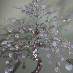 Crystal Tree,aquamarine Tree of Life,moon Stone Crystal Tree,feng Shui ...