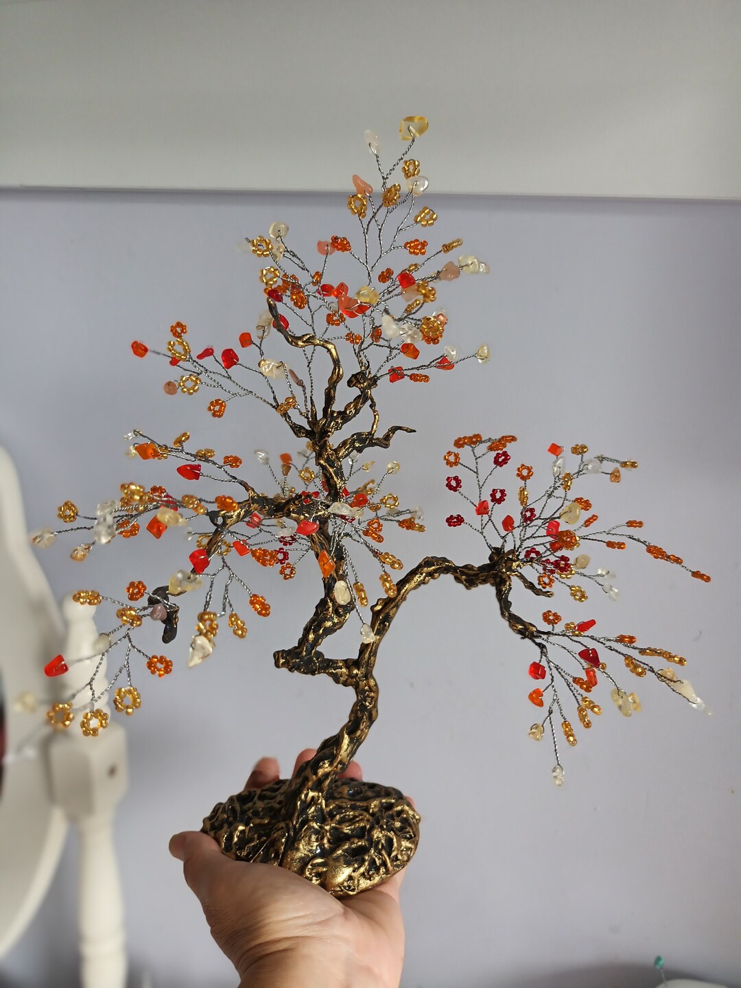 Crystal Tree,carnelian Big Tree Sculpture,citrine Tree of Success and ...