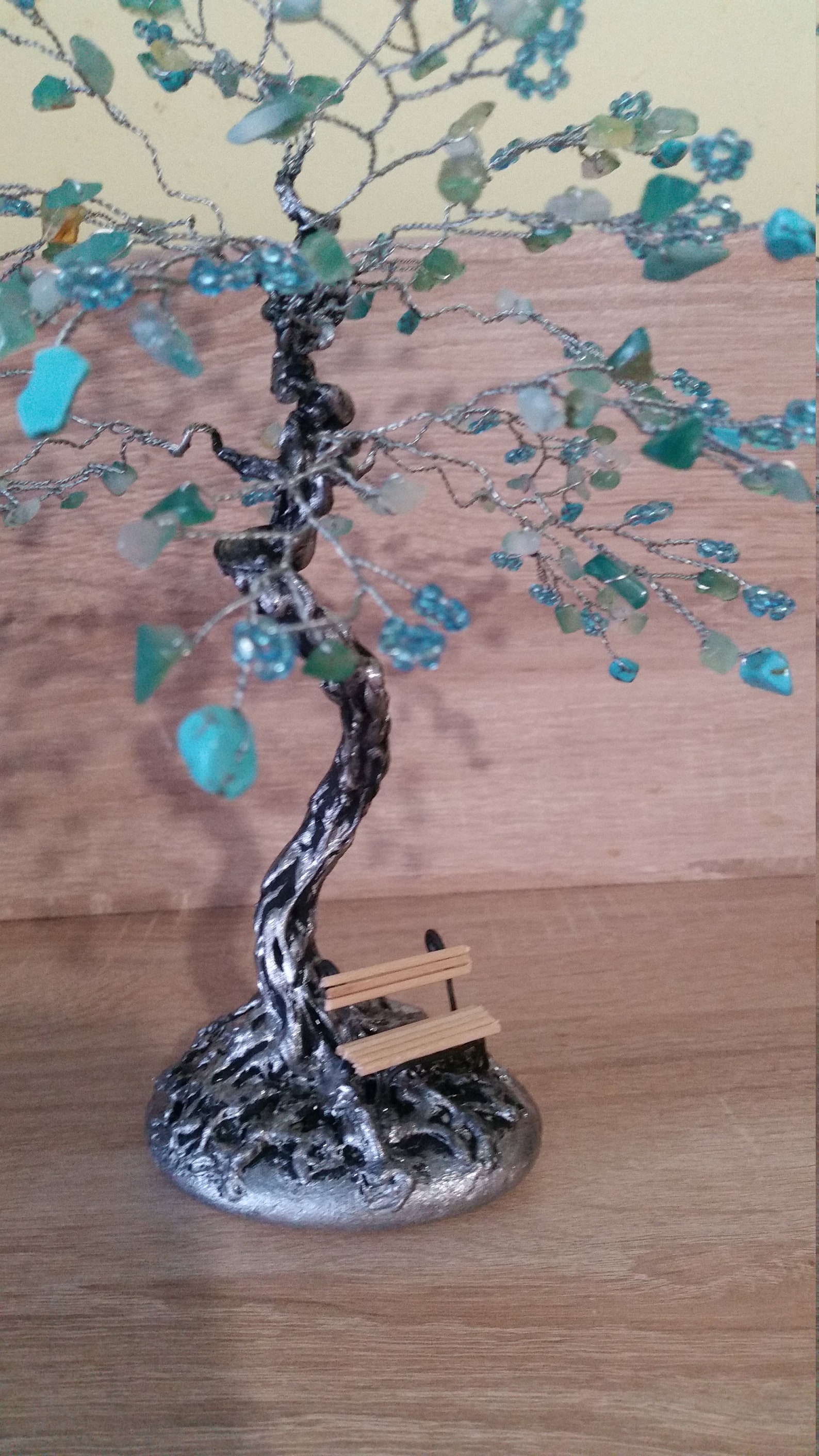 Magic Tree Gemstone Tree of Life Crystal Tree Birthday Gift Feng Shui ...