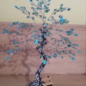 Magic Tree Gemstone Tree of Life Crystal Tree Birthday Gift Feng Shui ...
