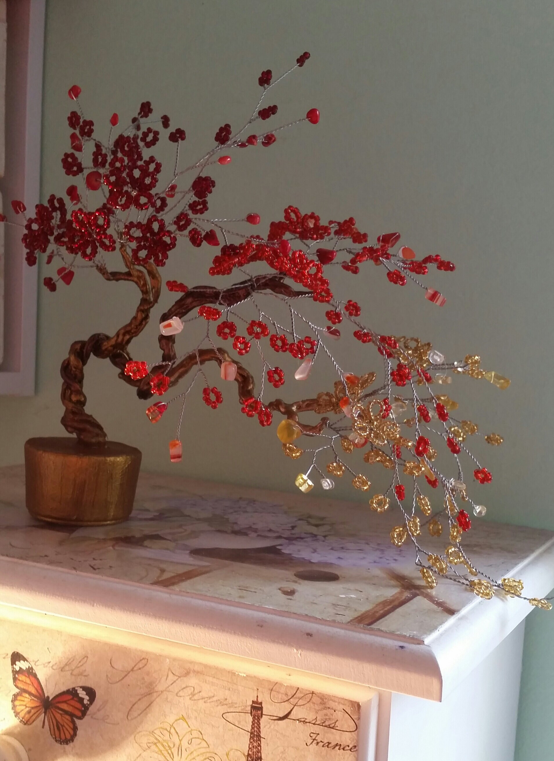 Gemstone Tree,magic Tree,bonsai Tree,feng Shui Tree,citrine Tree ...