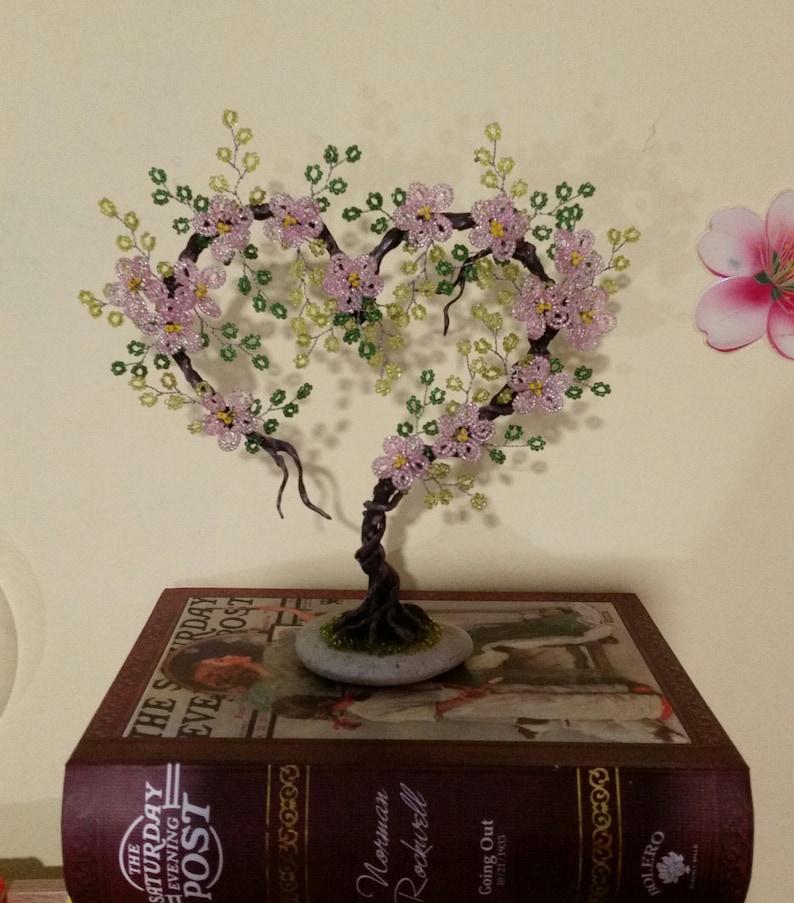 Handmade Tree Heart Tree Bead Tree Home Decor Love Gift,valentine's ...