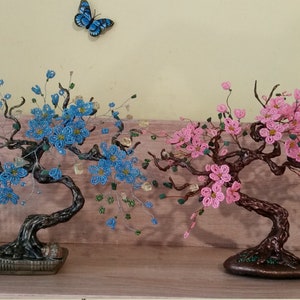 Blue Magic Tree Nephrite Tree of Life Citrine Gemstone Tree Sculpture ...