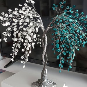 Weeping Willow-angel Wings,big Tree Sculpture,turquoise Tree of Love ...