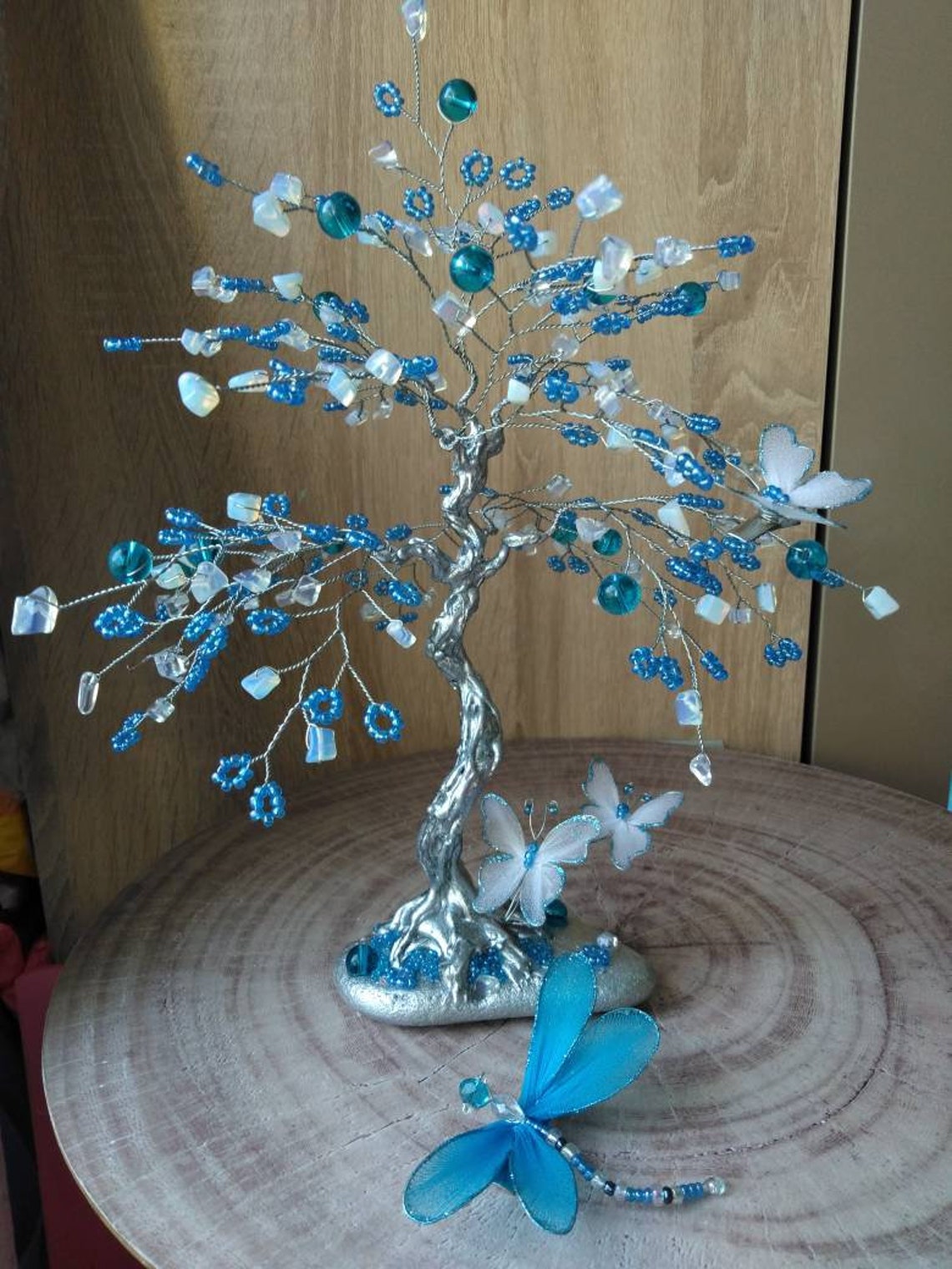 Decorative Gemstone Tree,magic Tree,birthday Gift,moonstone Tree - Etsy