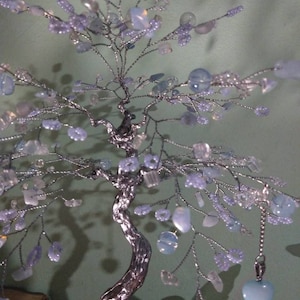 Crystal Tree,aquamarine Tree of Life,moon Stone Crystal Tree,feng Shui ...