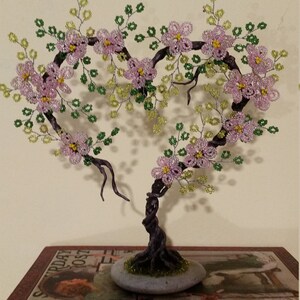 Handmade Tree Heart Tree Bead Tree Home Decor Love Gift - Etsy
