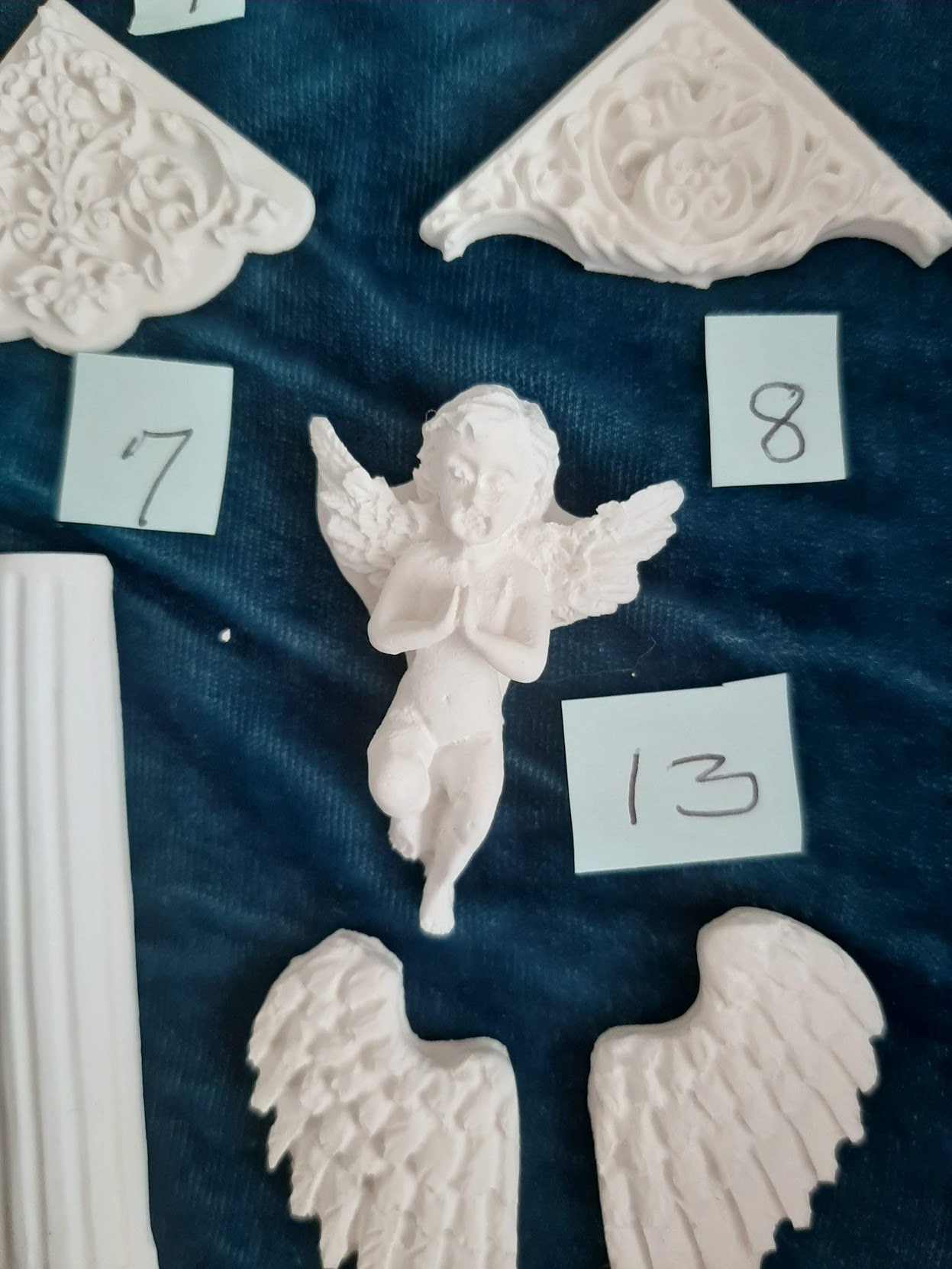 Miniature Architectural Elements Miniature Appliques | Etsy