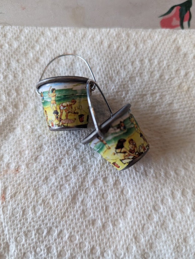 Miniature Seaside Sand Buckets - Miniature Beach Sign-miniatures-beach ...