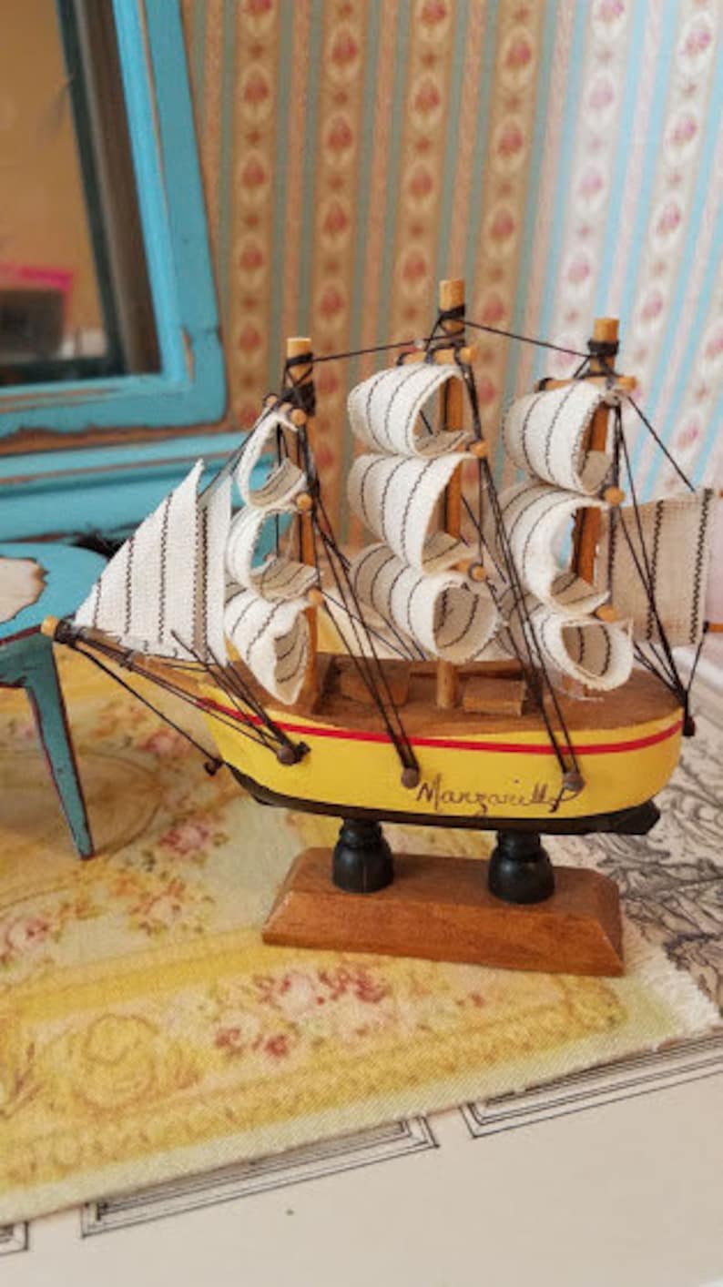 Miniature Ship-miniatures-miniature Vessels | Etsy