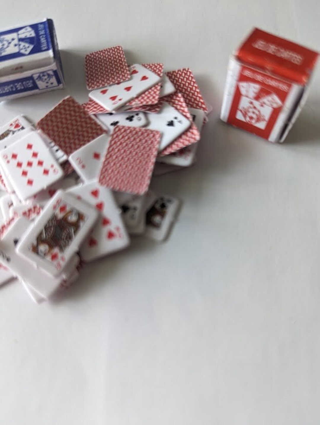Miniature Full Deck of Playing Cards - Etsy