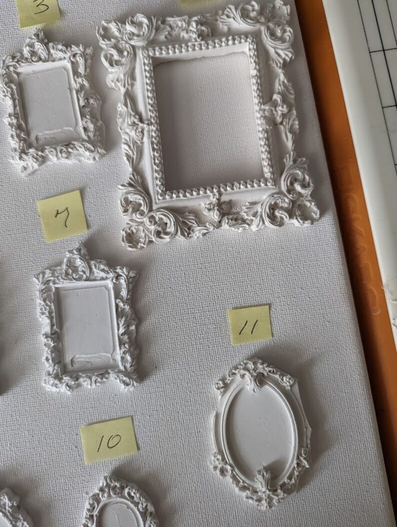 Miniature Plaster Architectural Frames Miniature Frames - Etsy