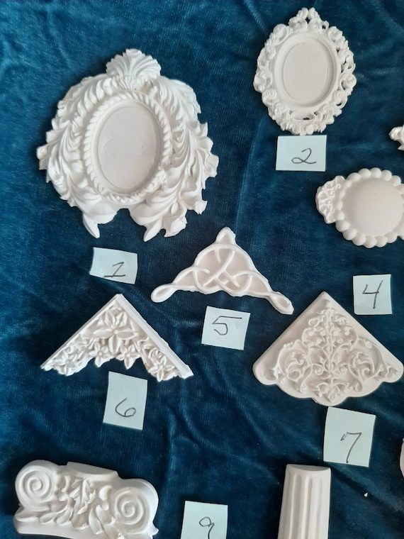 Miniature Architectural Elements Miniature Appliques | Etsy