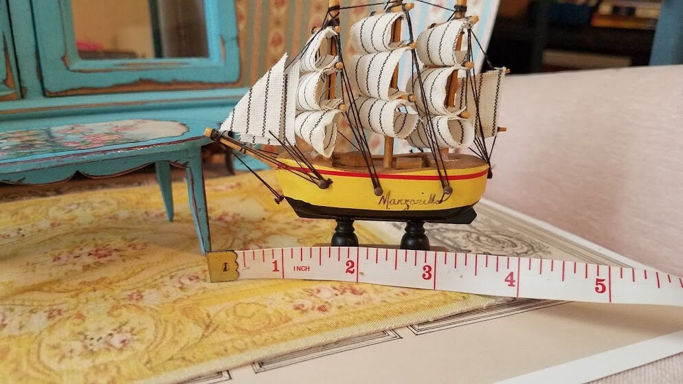 Miniature Ship-miniatures-miniature Vessels - Etsy
