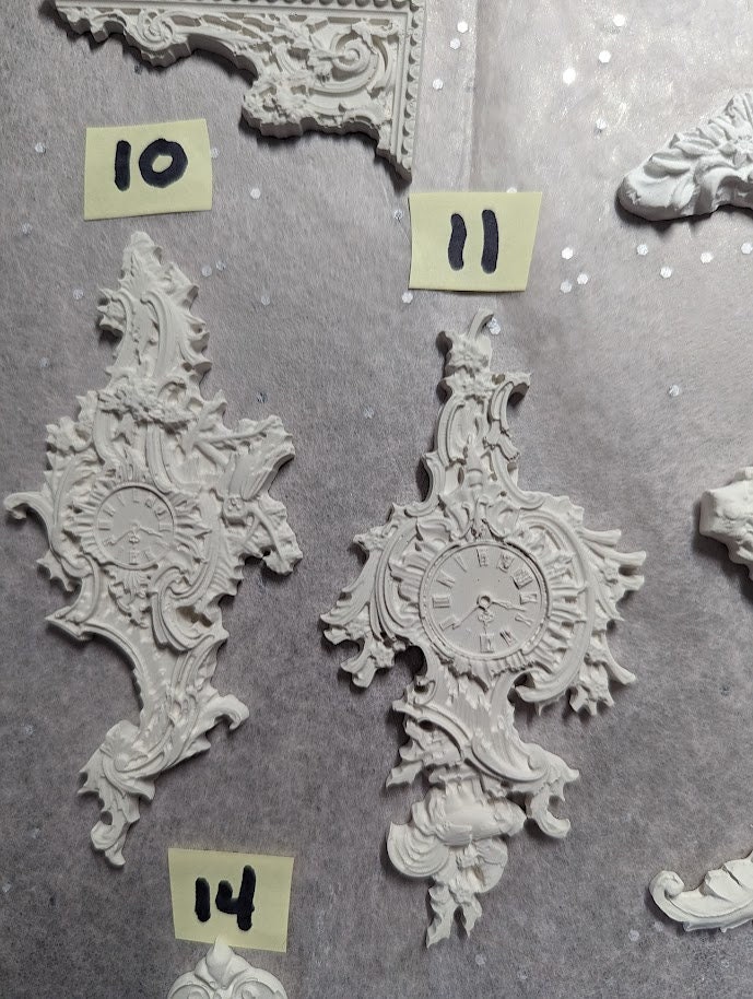 Miniature Architectural Pieces in Plaster - Etsy