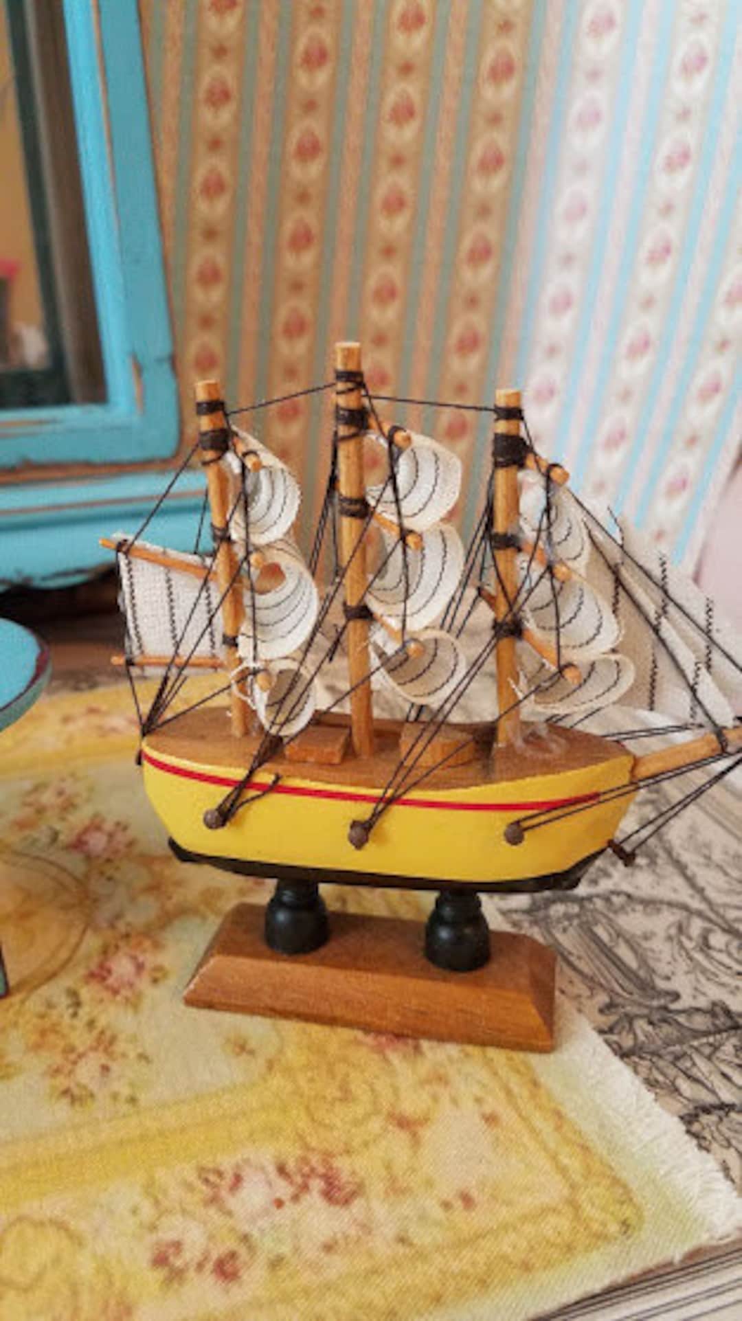 Miniature Ship-miniatures-miniature Vessels - Etsy