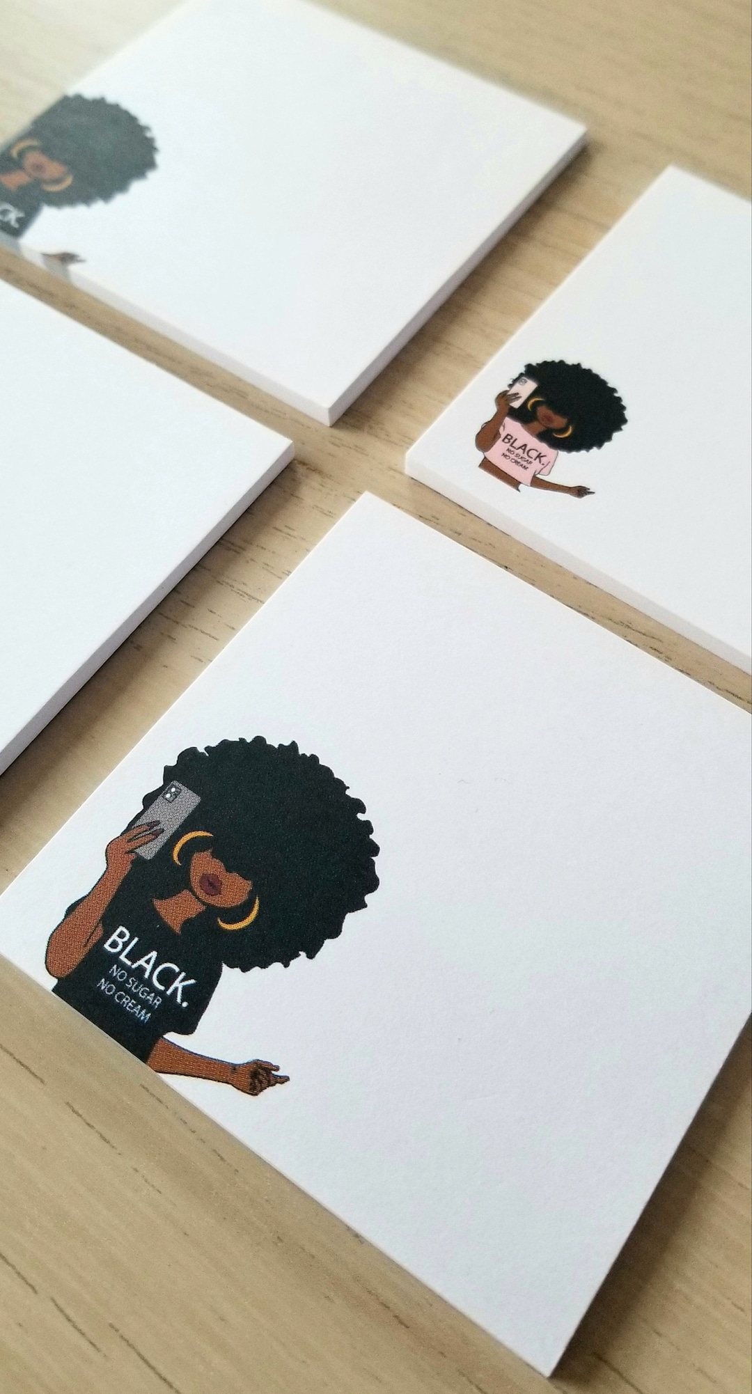 Black Girl Sticky Notes, Planner Sticky Notes, Office Decor, JW Pioneer ...