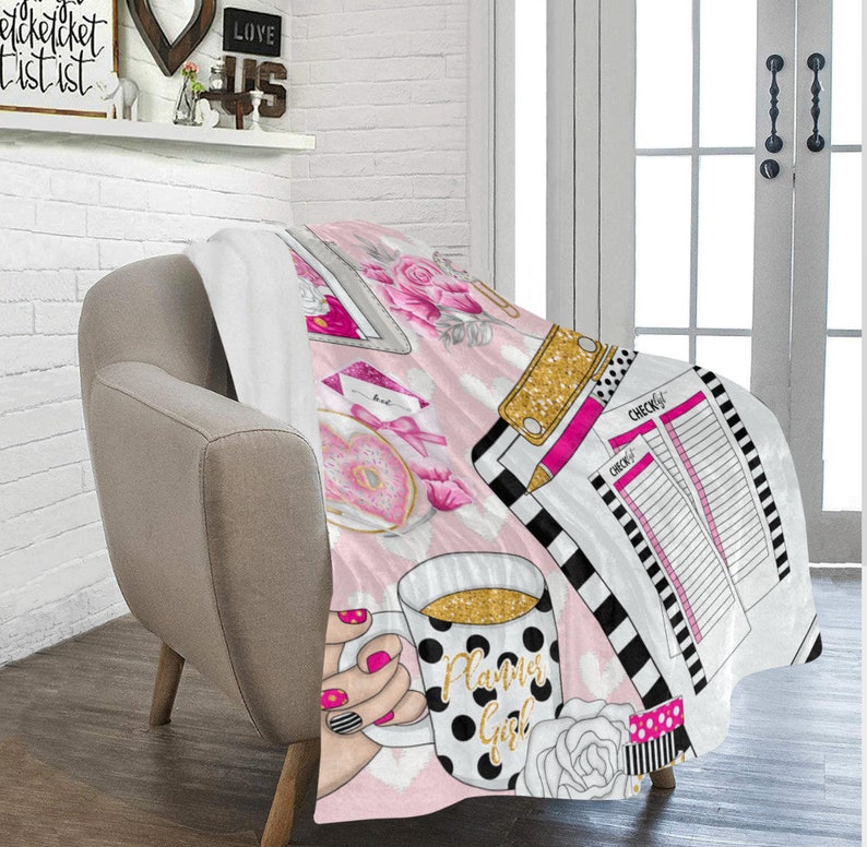 Decorative Blankets Picnic Blanket Personalized Blankets | Etsy