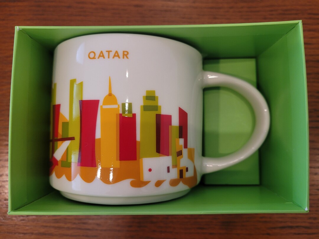 Starbucks QATAR You Are Here 14 Oz Mug - Etsy