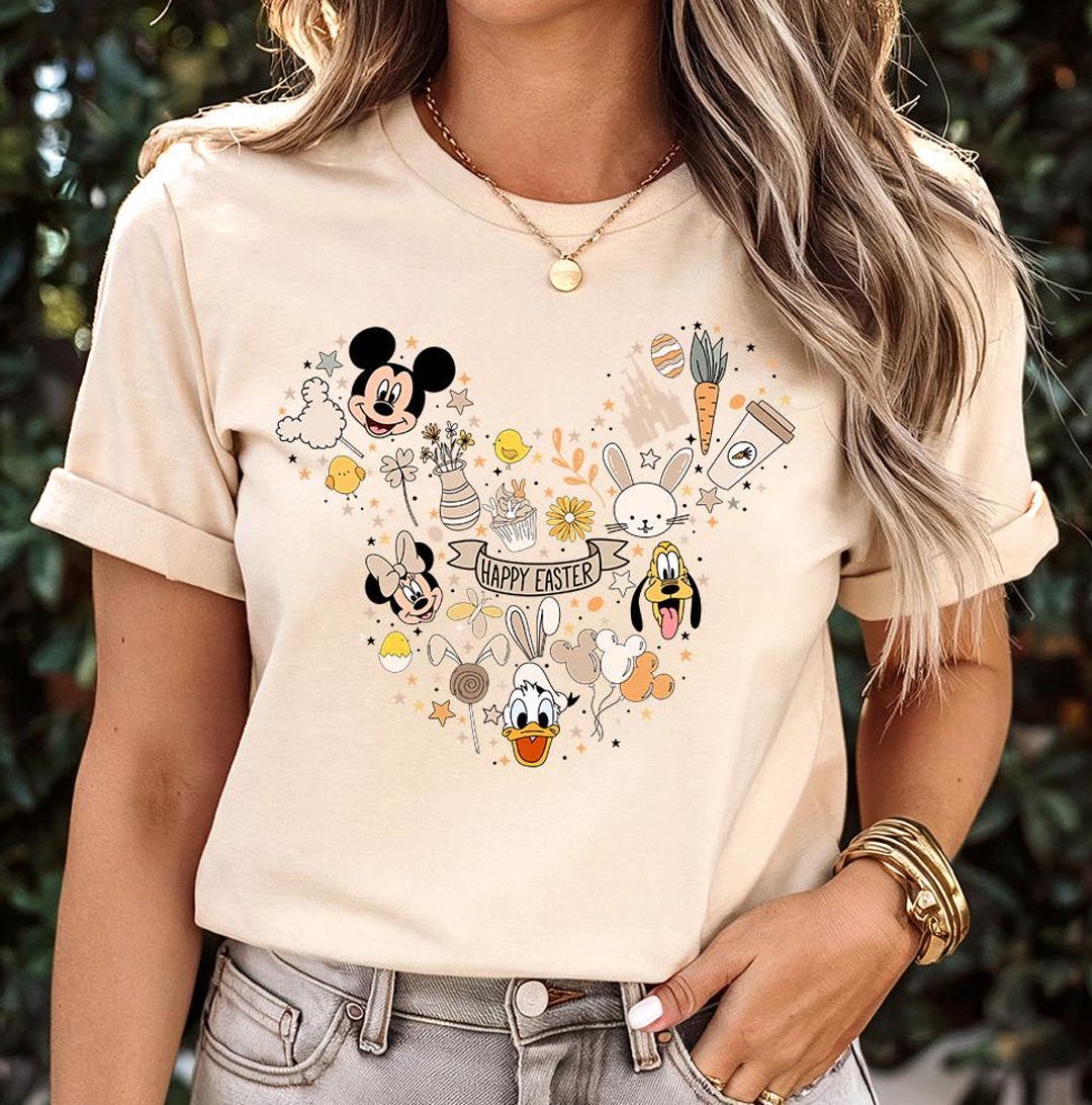 Mickey and Friends Spring - Disney Garden Festival, Disneyworld Shirt ...