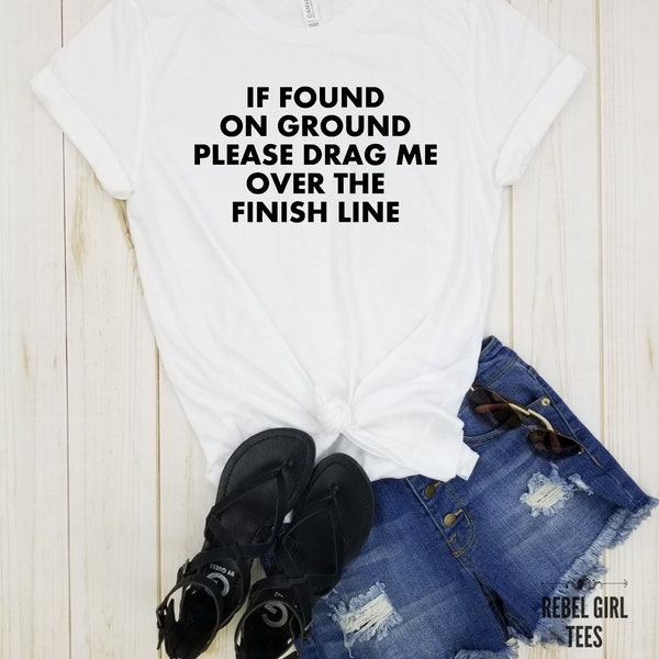 If Found on Ground Please Drag Over Finish Line - Etsy