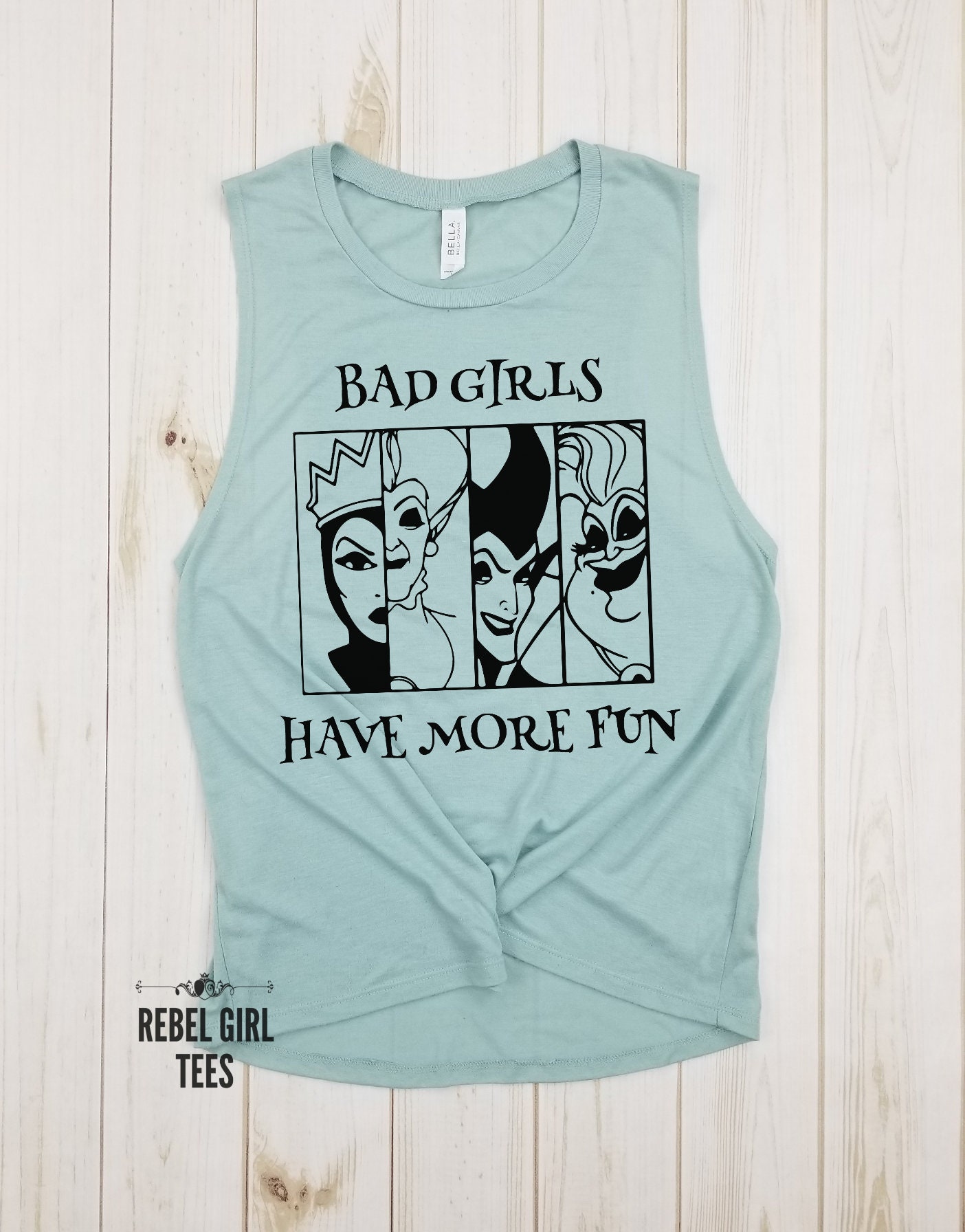 Bad Girls Have More Fun Disney Villian Graphic Tee Ursula | Etsy