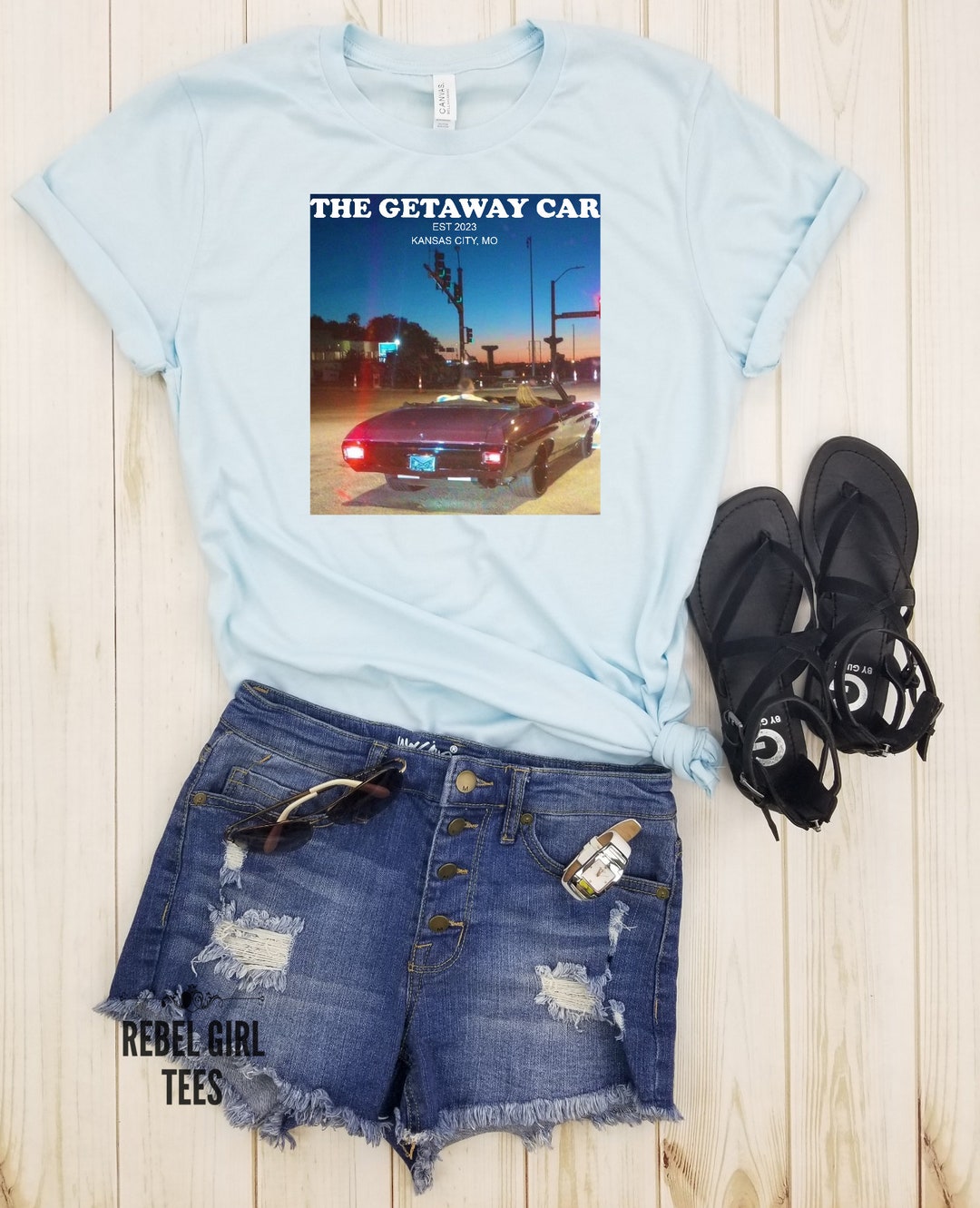 The Getaway Car Taytay and Travis, Eras Concert Shirt, Midnight Concert ...