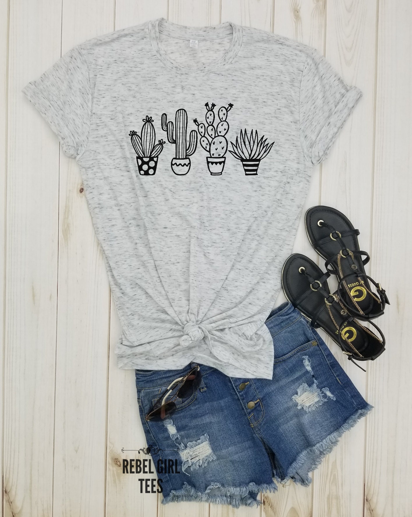 Cactus Plants Funny Cactus Shirt Cant Touch This Cute | Etsy