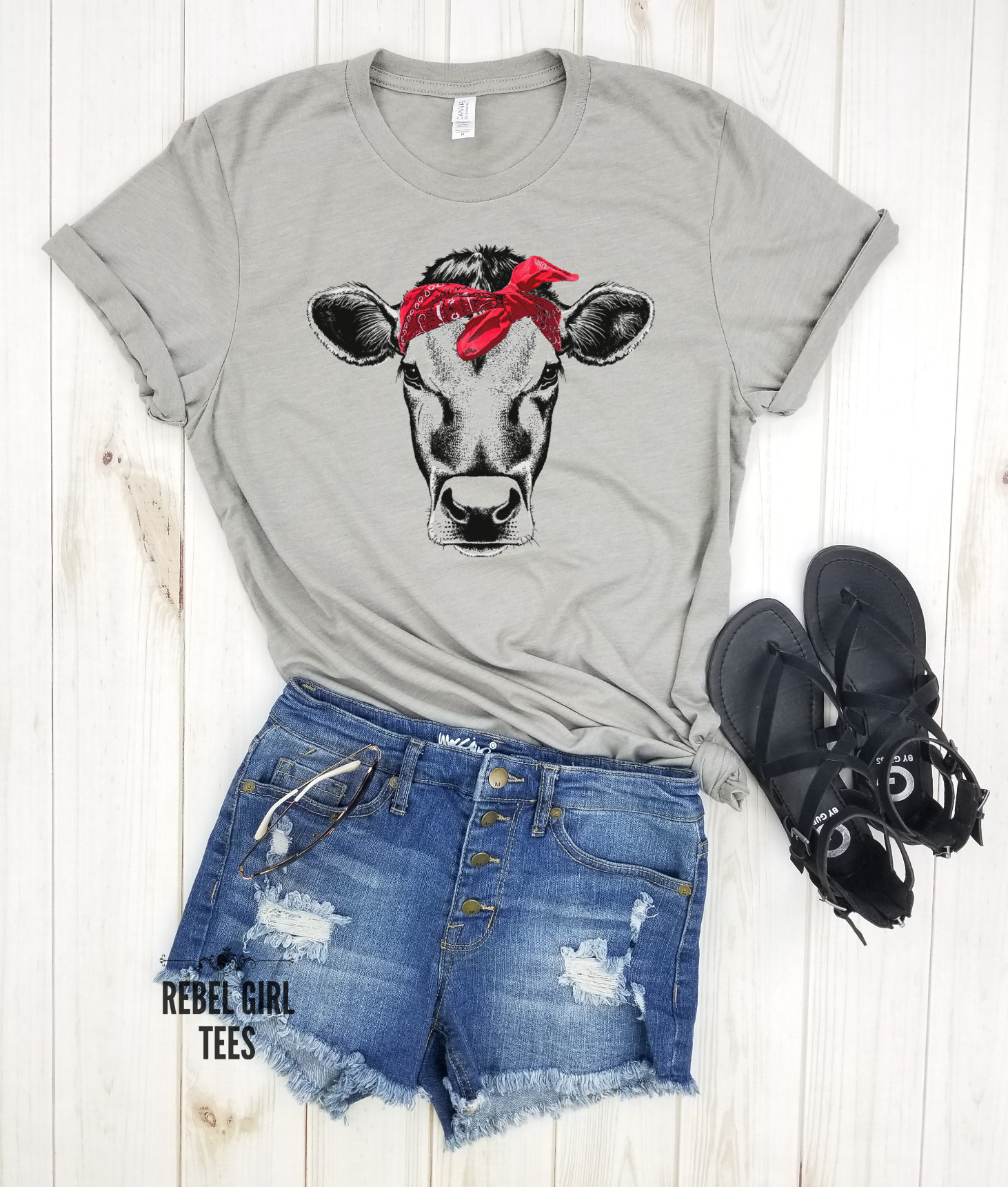 Cow Bandana Cow Shirt Cow Print Farm Shirts Farm Shirt | Etsy