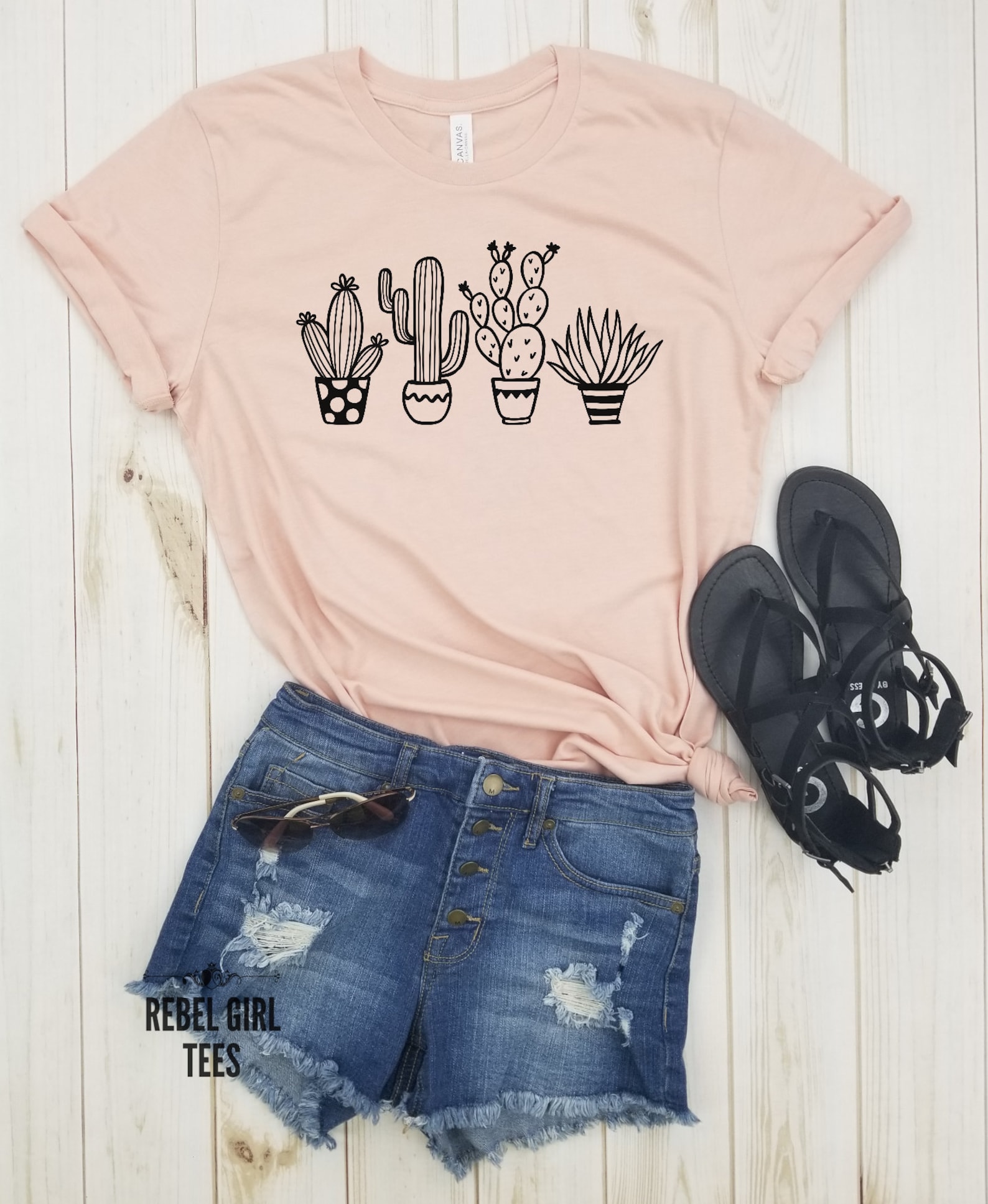 Cactus Plants Funny Cactus Shirt Cant Touch This Cute - Etsy